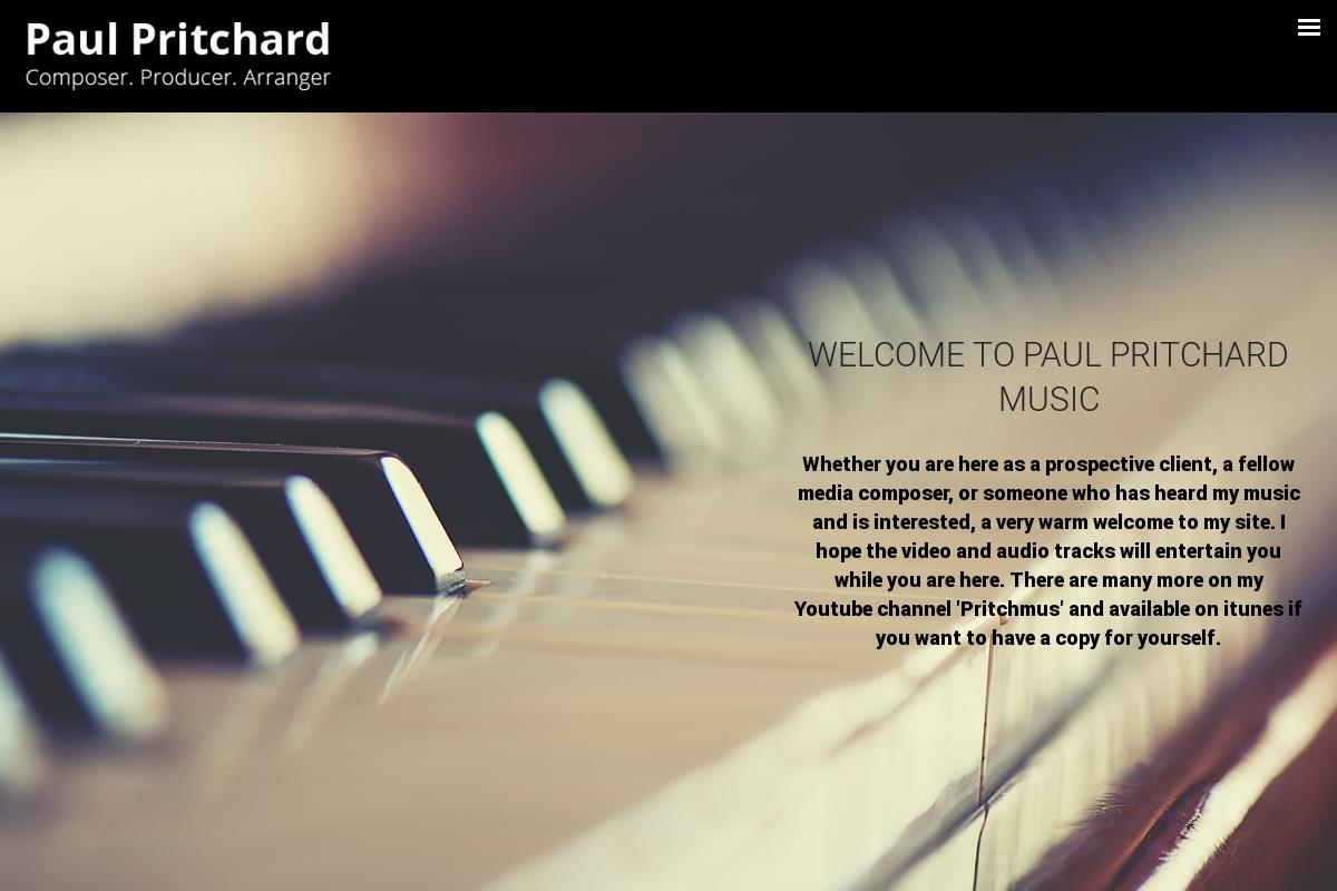 Biography : Paul Pritchard Music