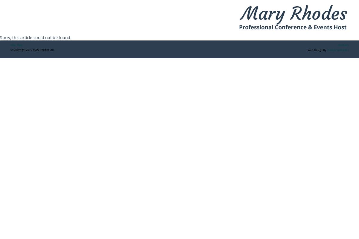 Pictures of Mary : Mary Rhodes