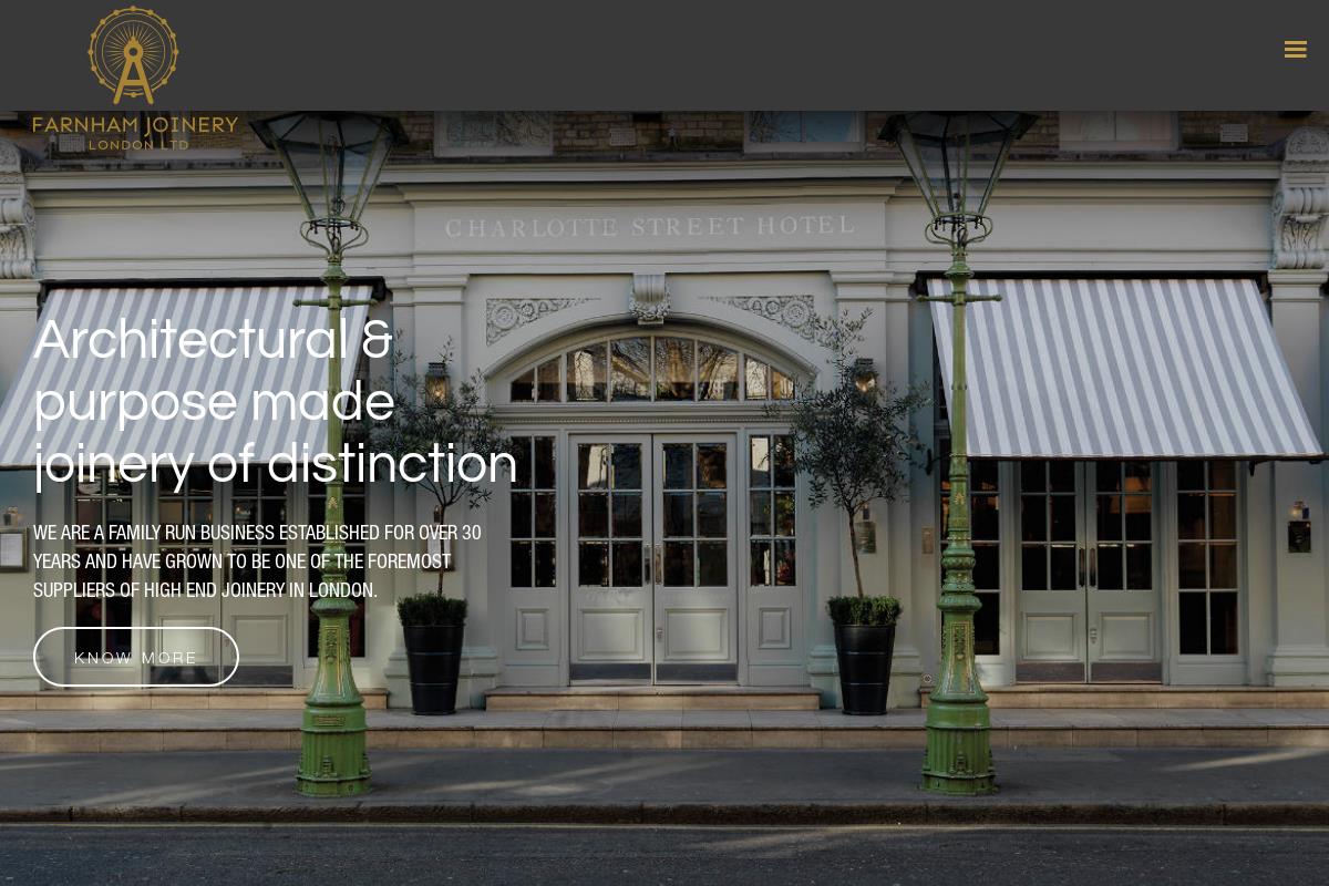 Contact : Farnham Joinery London Ltd