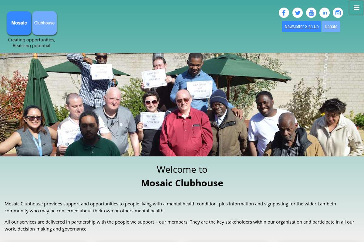 Home Page : Mosaic Clubhouse