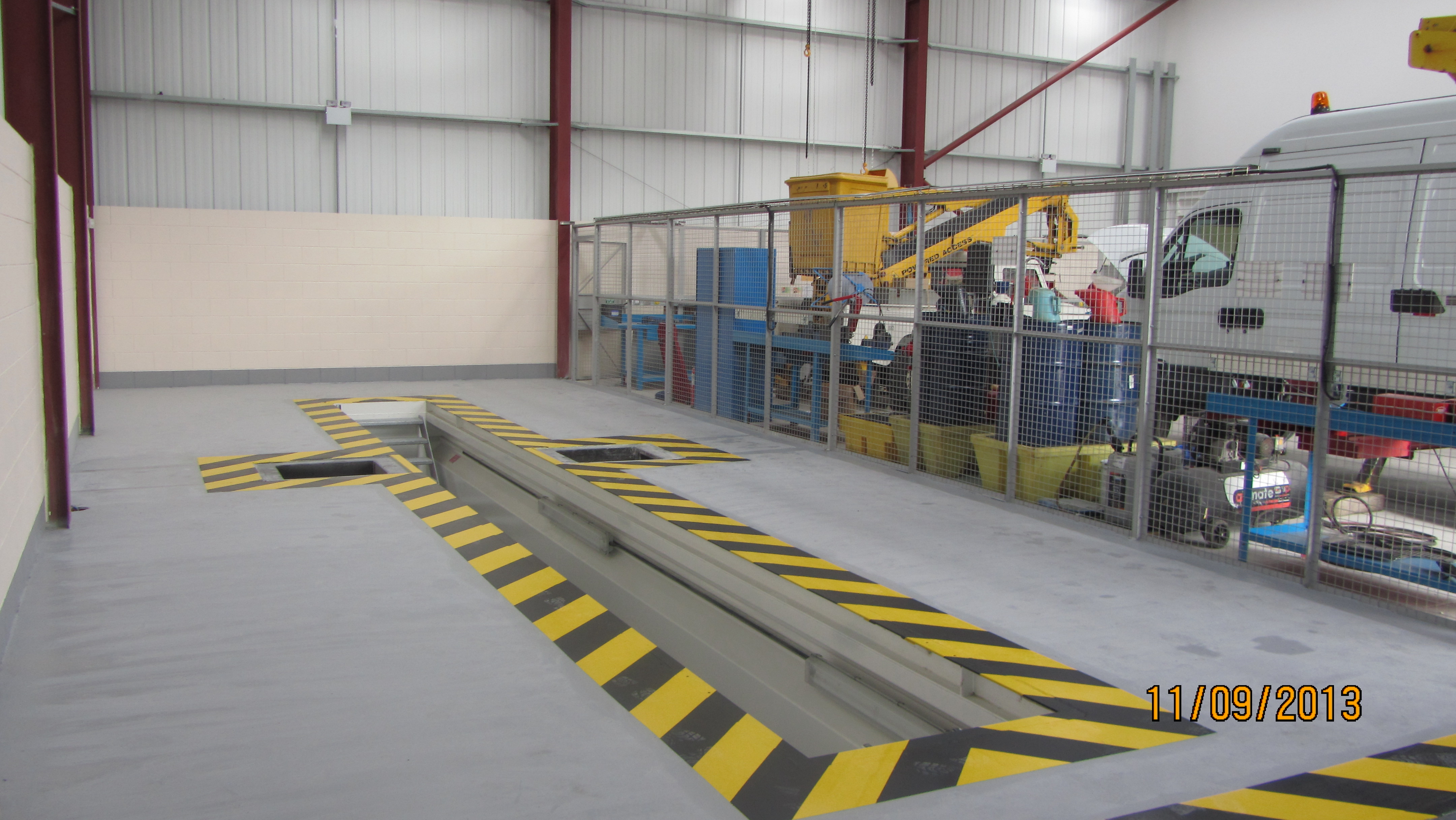 New Nationwide Platforms Mechanic Workshop : Ascent Engineering Ltd