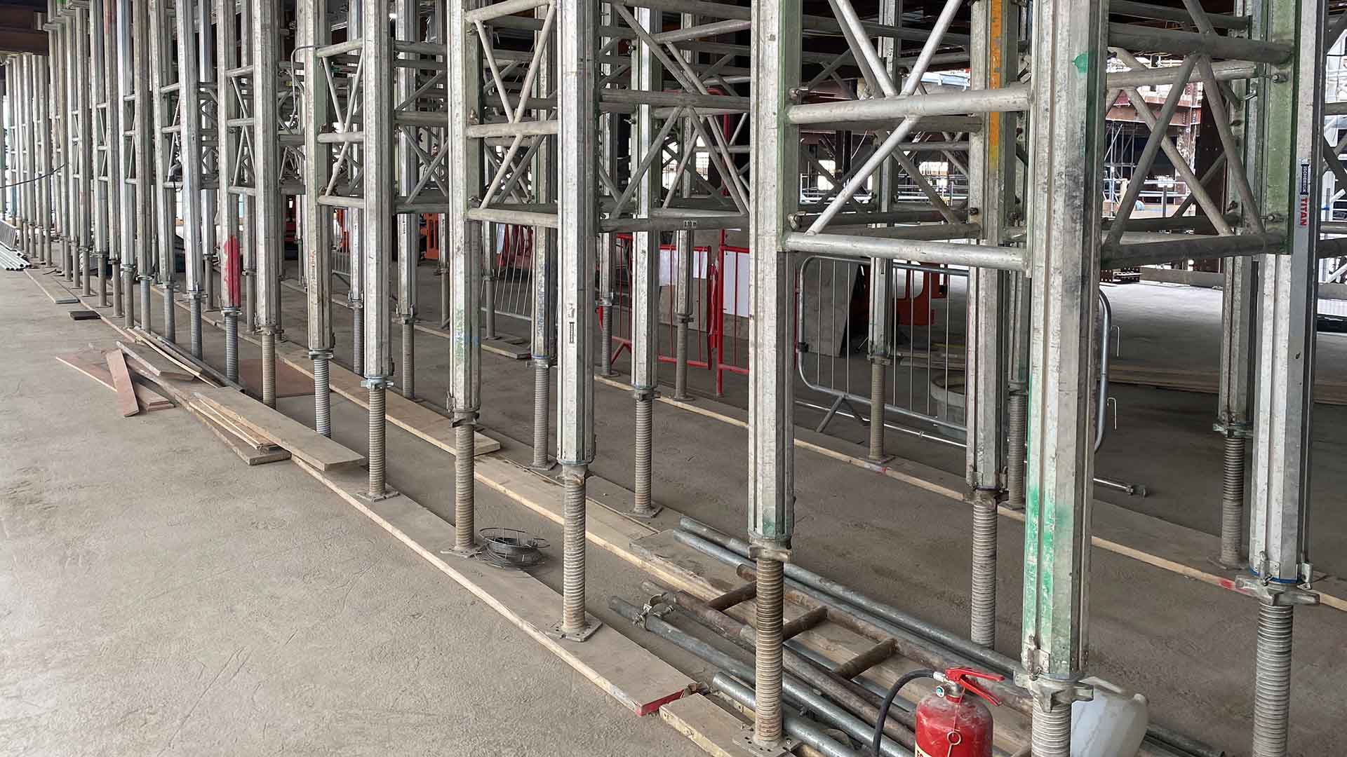 Aluminium Propping Supports-Redesign