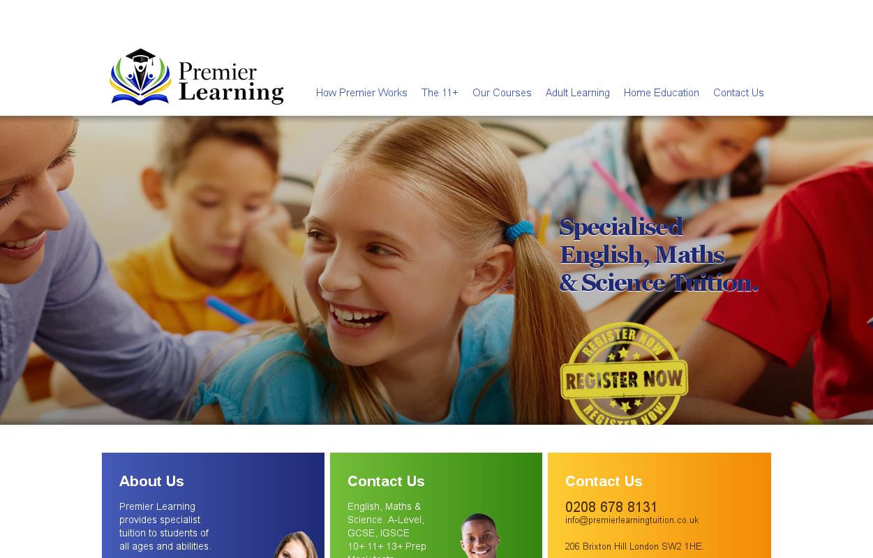 Welcome To Premier Learning : Premier Learning