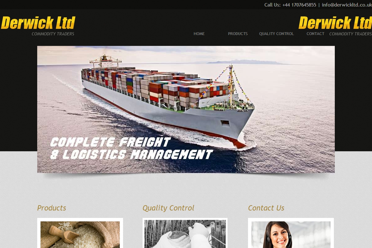 Welcome To Derwick Ltd : Derwick Ltd