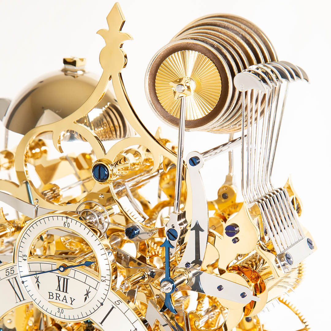 Three Train Skeleton Clocks : Sinclair Harding (UK) Ltd