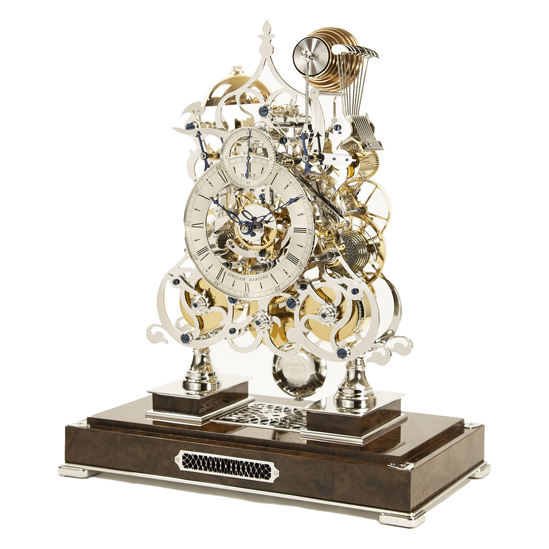 Three Train Skeleton Clocks : Sinclair Harding (UK) Ltd