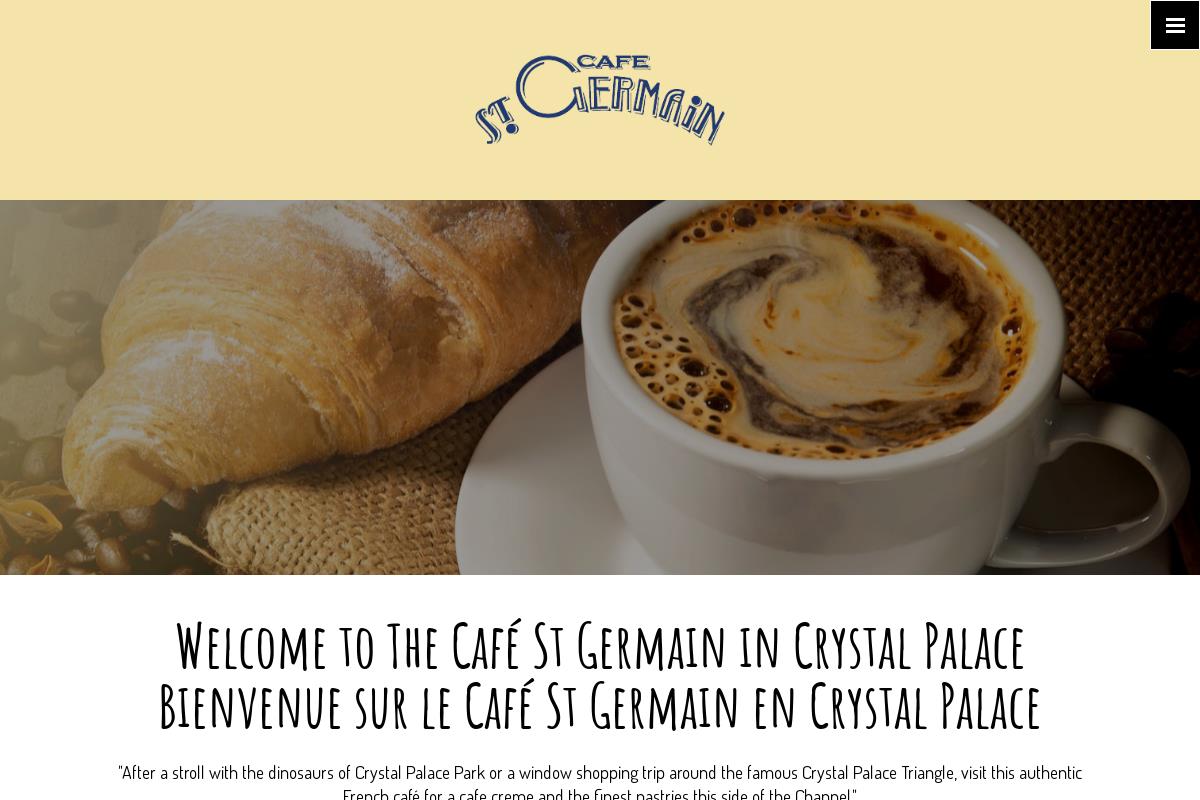 Welcome To Cafe St Germain : Cafe St Germain