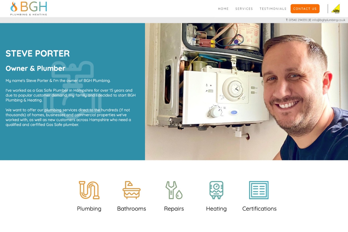 Blog Images : Steve Porter - Plumbing & Heating Services in Hampshire