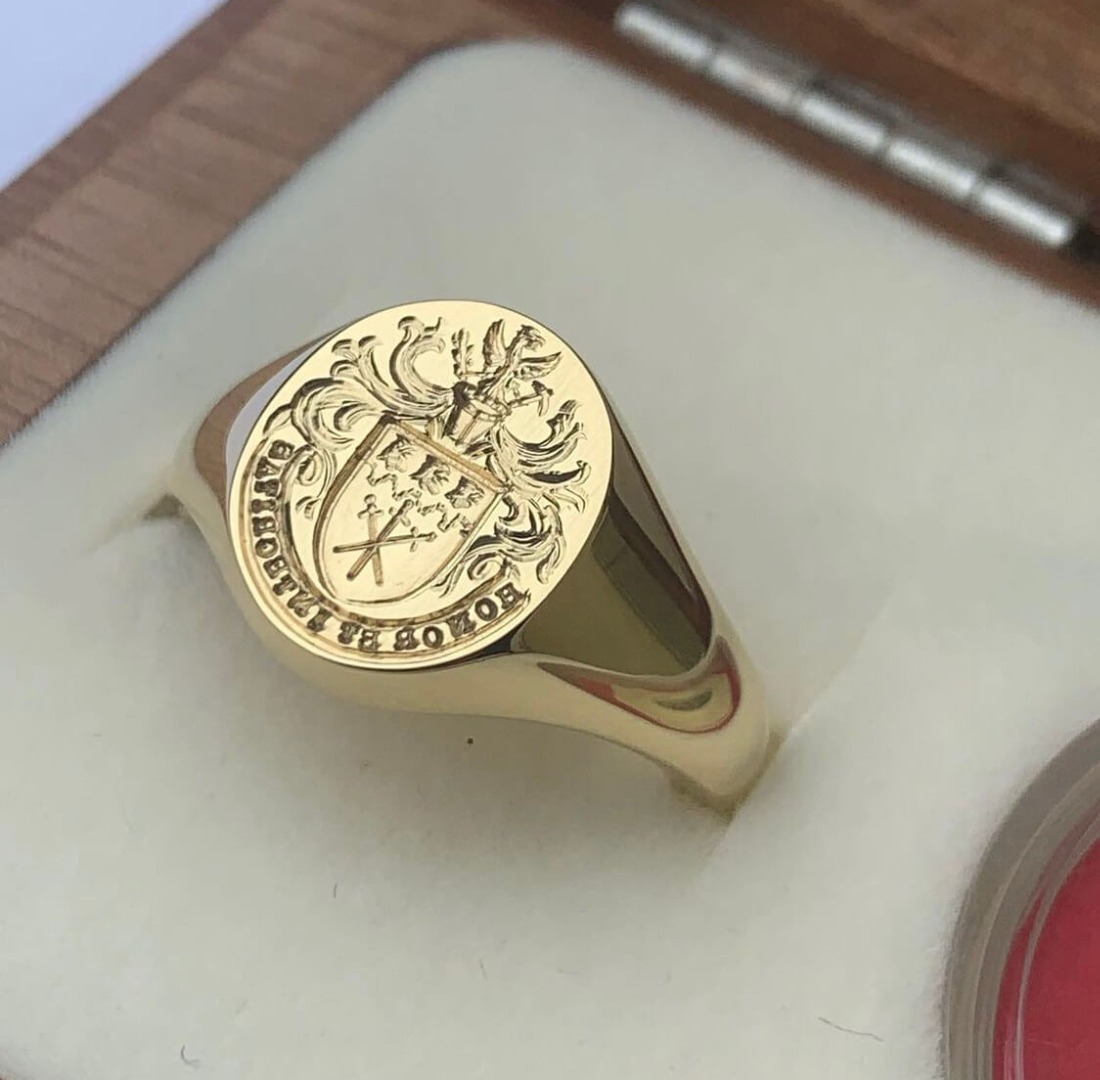Custom Signet Rings from The Oxford Signet Ring Company