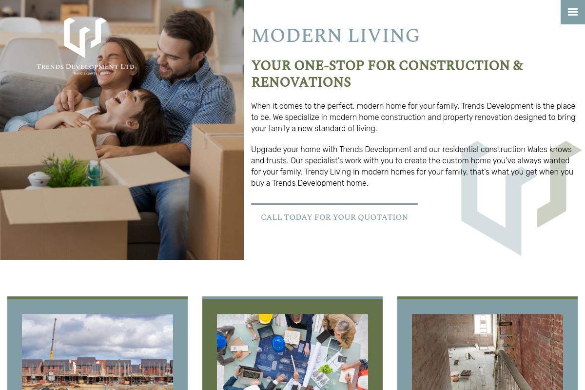 Modern Living. Bespoke Homes. Built for your family. : Trends ...